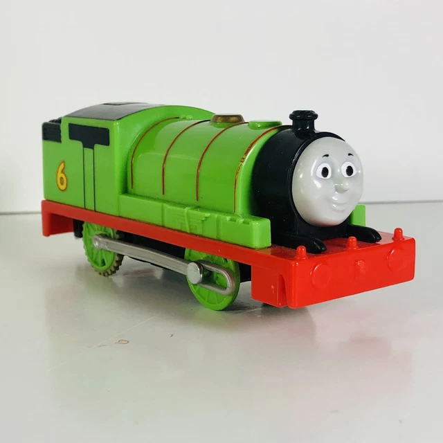 THOMAS THE TRAIN Trackmaster Talking Percy Motorized Tank Engine 2014 ...