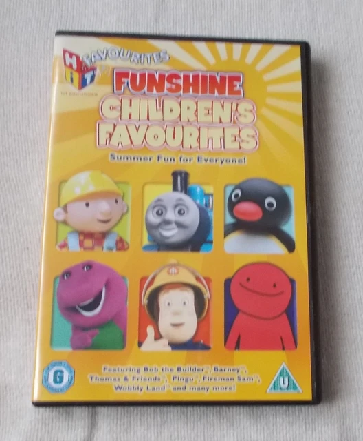 DVD - FUNSHINE - Children's Favourites - Thomas/Kipper/Bob Builder ...