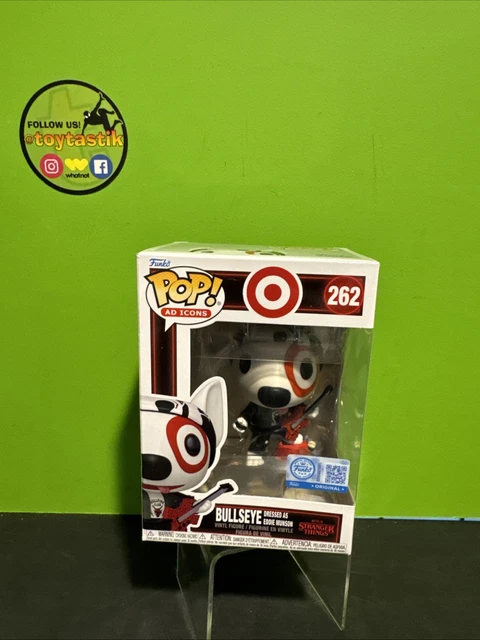 FUNKO POP TV Stranger Things Bullseye Dressed as Eddie Munson Target ...