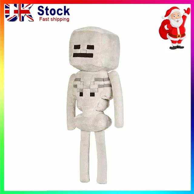 SPINMASTER MOJANG MINECRAFT Skeleton Plush Toy Official Jinx 25CM ...