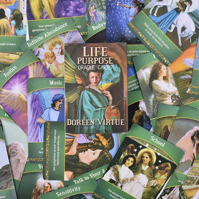 TAROT CARDS TABLE Deck Board Game Life Purpose Oracle Cards Fortune ...