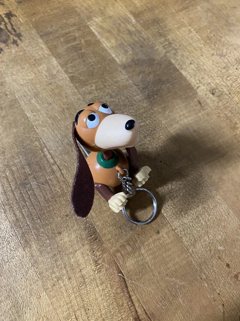 VINTAGE DISNEY PIXAR TOY STORY Slinky Dog Key Chain Keychain 1996 Basic ...