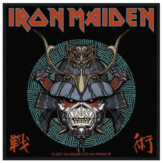 IRON MAIDEN PATCH · Senjutsu Mask EUR 6,99 - PicClick DE