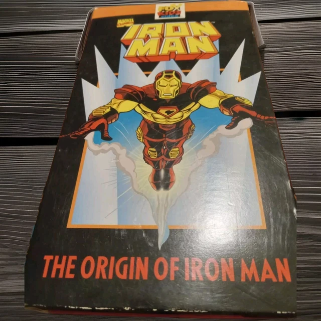 IRON MAN ORIGIN of Iron Man VHS 1997 Fox Marvel Excellent Condition £19 ...
