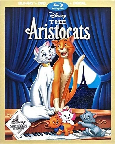 THE ARISTOCATS (CLUB Exclusive Combo Pack Blu-ray + DVD + Digital) £7. ...