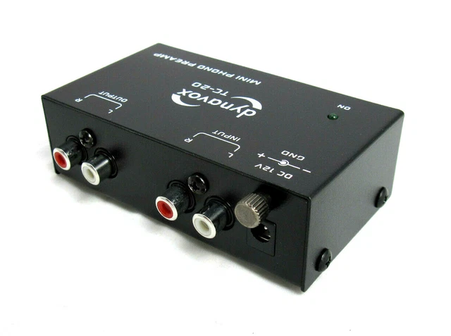 DYNAVOX TC-20 MINI Phono Preamp Turntable Preamp Preamp £19.43 ...
