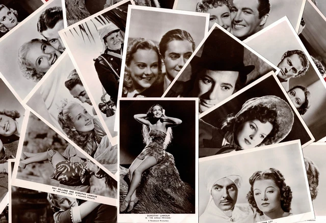 PICTUREGOER FILM STAR Postcards - 'Fs' Film Star Series - Pick Your Own ...