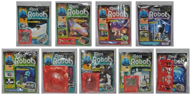 ULTIMATE REAL ROBOTS Magazine, Eaglemoss New & Sealed, Choose the issue ...