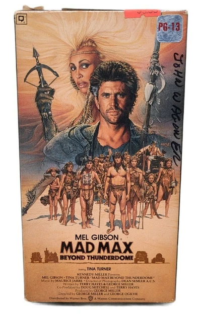 MAD MAX: BEYOND Thunderdome VHS Mel Gibson Road Warrior Sequel £7.06 ...