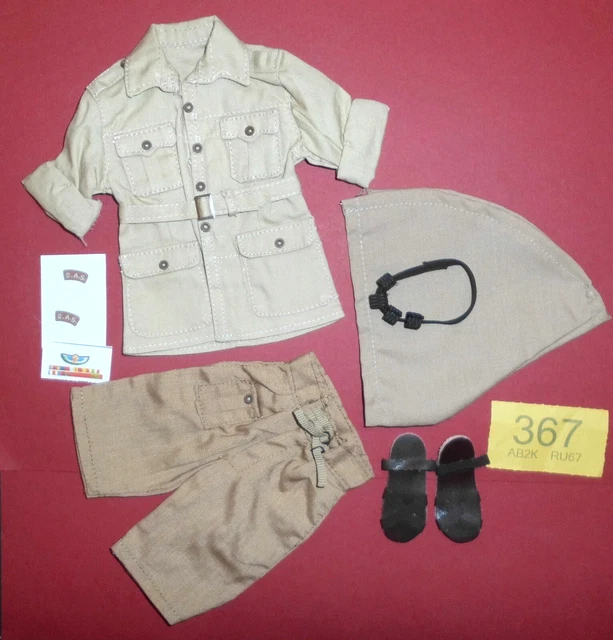 1/6 SCALE BRITISH ww2 SAS Desert outfit for Dragon, Action Man etc ...