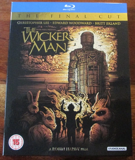 THE WICKER MAN (1973) Blu-ray Final Cut 3-Disc Limited Edition Slipcase ...