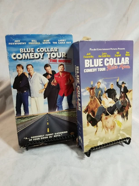 BLUE COLLAR COMEDY Tour: The Movie PLUS Rides Again 2 VHS Deal £6.23 ...