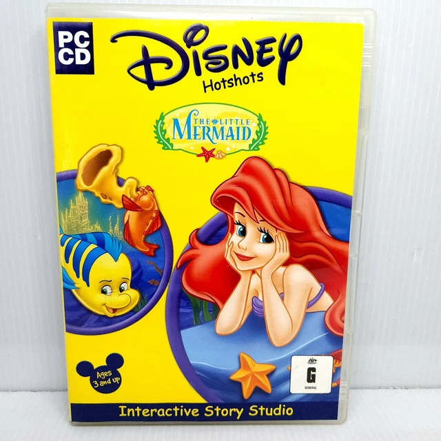 DISNEY HOTSHOTS - The Little Mermaid (PC CD-Rom) Activity Centre Game £ ...