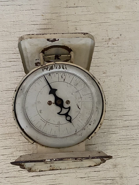 ANTIQUE & RARE Standard Pelouze Scale MFG.Co Chicago Quality White ...