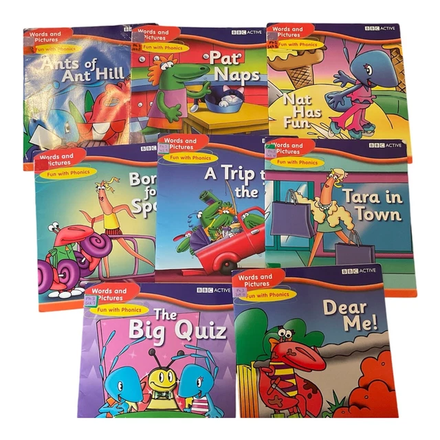 BBC ACTIVE WORDS And Pictures Fun With Phonics Book Bundle £18.40 ...