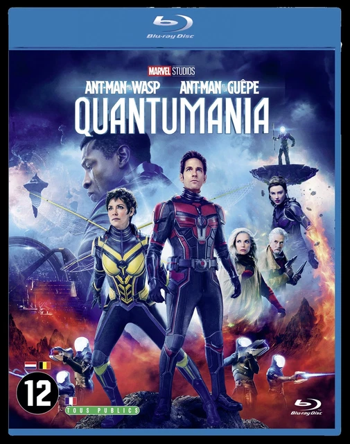 ANT-MAN ET LA guêpe 3 : quantumania (Blu-ray) Rudd Paul Lilly ...