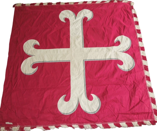 EARLY 1900'S BRITISH Made Flag of Van Rensselaer Crest, New York £59.03 ...
