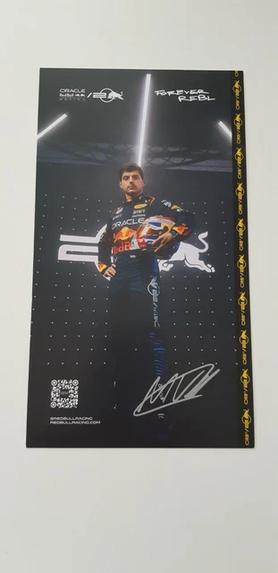 MAX VERSTAPPEN 2024 Official Drivers Card Oracle Red Bull Racing ...