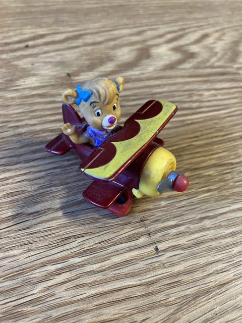 VTG DISNEY TALESPIN PLANE toy Molly bi-plane figure Kit racing diecast ...