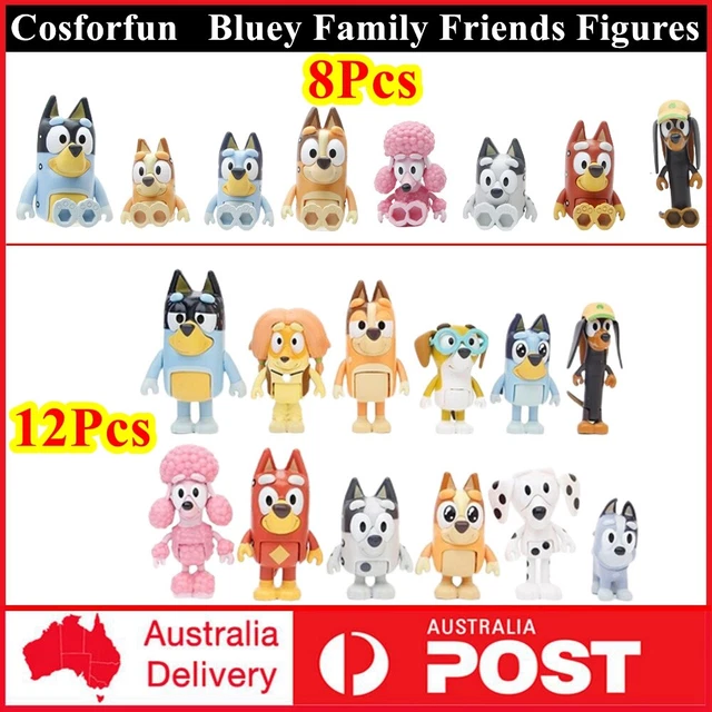 CARTOON FAMILY FRIENDS Action Figures Animal Bandit Rusty Figure Toy ...