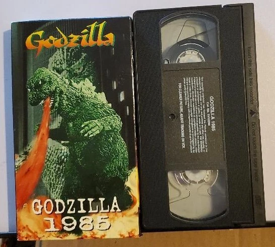 GODZILLA 1985 VHS Starmaker Anchorbay Raymond Burr d'occasion bon état ...