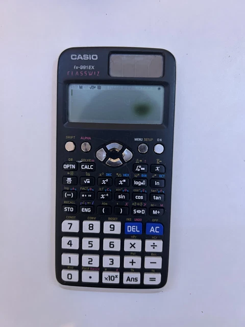 CASIO FX-991EX CLASSWIZ Advanced A-Level/GCSE Scientific Calculator ...