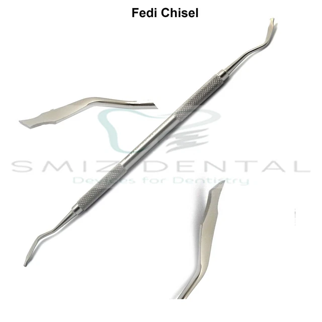 DENTAL IMPLANT INSTRUMENTS Fedi Perio Bone Chisel Periodontal Surgical ...