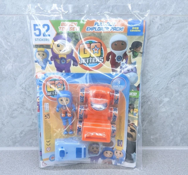 CBEEBIES GO JETTERS Magazine Kyan & Buggy Toy Set NEW £21.51 - PicClick UK