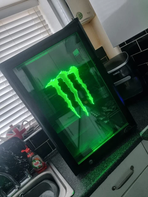 MONSTER ENERGY FRIDGE Table Top Under Counter Home Bar Gaming ...
