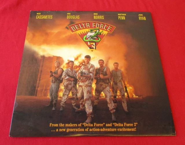 DELTA FORCE 3 Laserdisc (1986) ACTION Chuck Norris Lee Marvin £5.96 ...