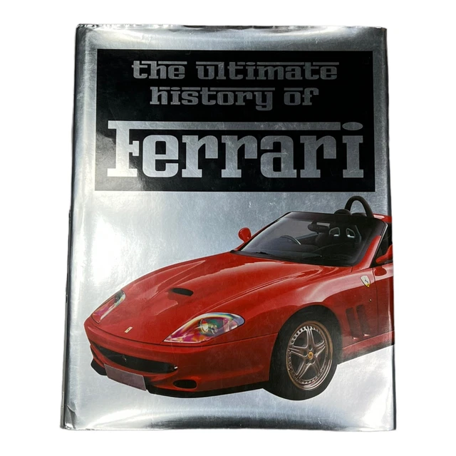 THE ULTIMATE HISTORY Of Ferrari Cars Motorsport Enjoy Hardbook Book ...