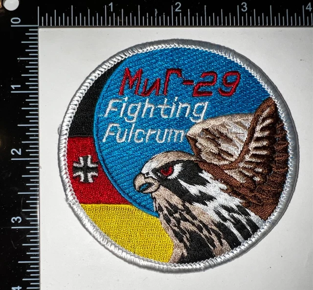 LUFTWAFFE GERMAN AIR Force MIG-29 Fighting Fulcrum Patch £10.85 ...