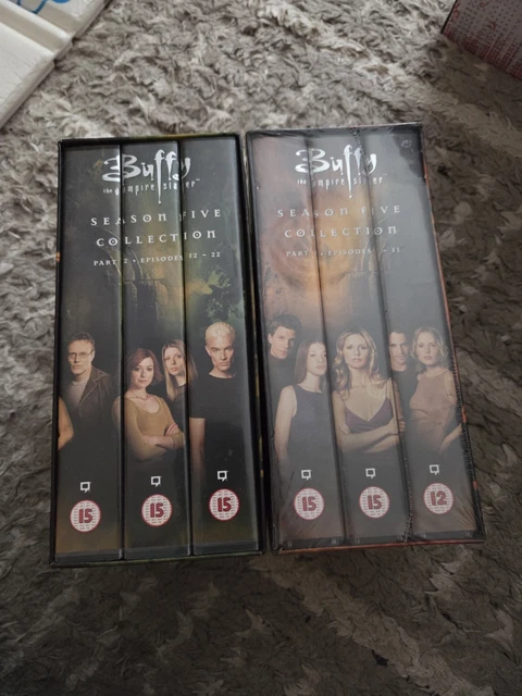 BUFFY THE VAMPIRE Slayer Complete Season 5 VHS £14.00 - PicClick UK