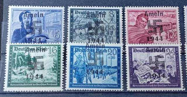 LOCAL DEUTSCHES REICH WWll Propaganda Fantasy overprint Ameln MNH $7.46 ...