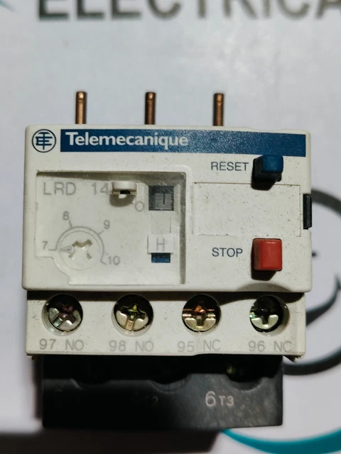 TELEMECANIQUE LRD14 THERMAL Overload Relay 7-10 Range $61.82 - PicClick CA