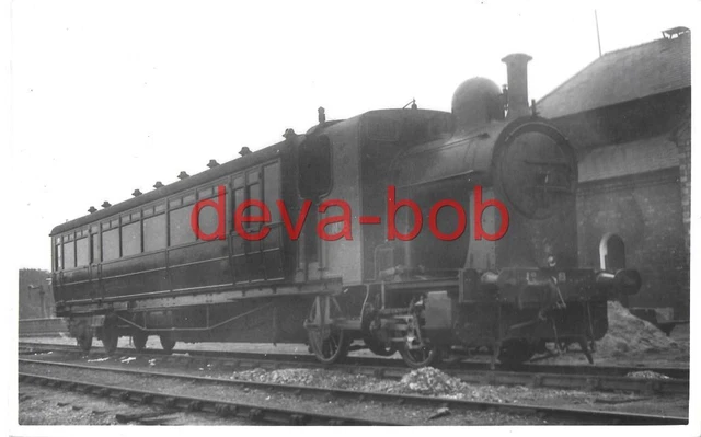 RAILWAY PHOTO GNR Steam Railmotor 8 LNER Avonside Loco Great Northern £ ...