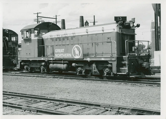 1960S GREAT NORTHERN Railway Railroad Photo #13 EMD SW9 Switcher ...