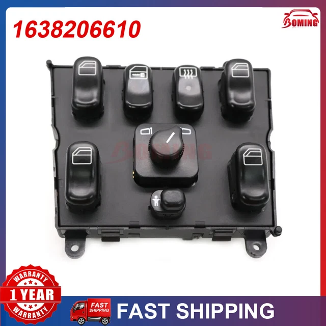 POUR MERCEDES BENZ W163 ML320 430 Master Power Window Interrupteur ...