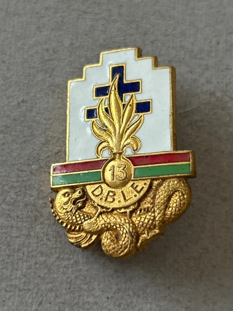INSIGNE MILITAIRE LEGION Etrangere 13 eme DBLE (réf 150) EUR 10,00 - PicClick FR