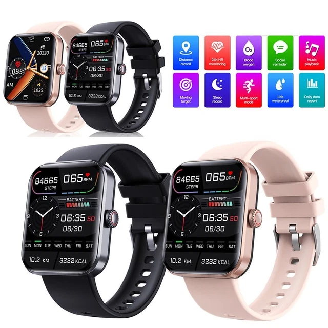 NON-INVASIVE SMARTWATCH F57L Blood Glucose Monitoring Bluetooth ...