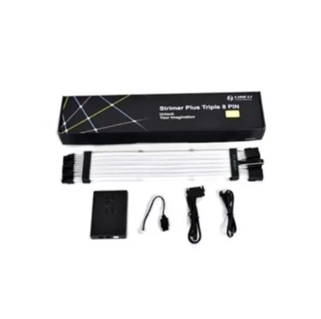 LIAN-LI LIAN LI Strimer Plus Triple 8-Pin RGB PCIe VGA Remote control ...