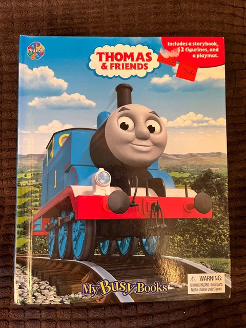 THOMAS THE TANK Engine Storybook and playset ‘My Busy Books’ £2.99 ...