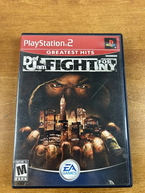 RARE PS2 GAME Def Jam: Fight for NY (PlayStation 2, 2004) greatest hits ...