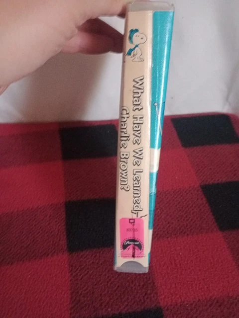 A PEANUTS SPECIAL What Have We Learned, Charlie Brown? VHS Rental ...