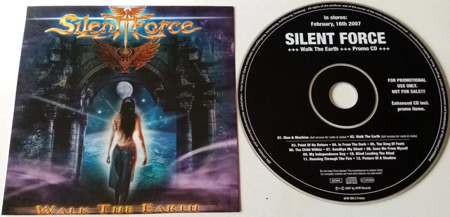 SILENT FORCE LOT 2CD walk the earth..FOR PROMOTIONAL + infatuator..PROMO RADIO EUR 8,00 ...