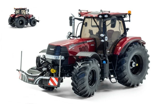 MODELLINO STATICO DIECAST trattore agricolo case ih puma 240 cvx red ...