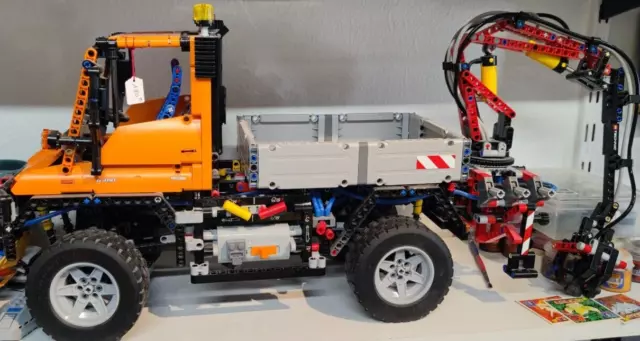 LEGO 8110 TECHNIC Mercedes-Benz Unimog U400 Pas de boite et de notice ...