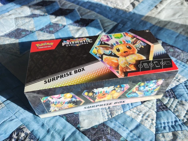 POKEMON TCG PRISMATIC Evolutions Surprise Box New And Sealed £50.00 ...