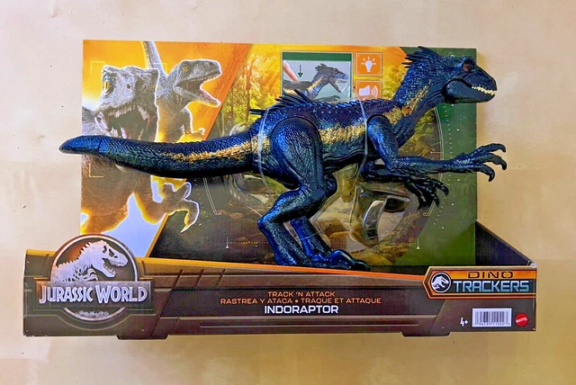 INDORAPTOR JURASSIC WORLD Dinosaur Track n Attack Trackers Figure Toy ...