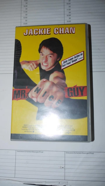 MR. NICE GUY Jackie Chan VHS VIDEO Kassette £0.86 - PicClick UK
